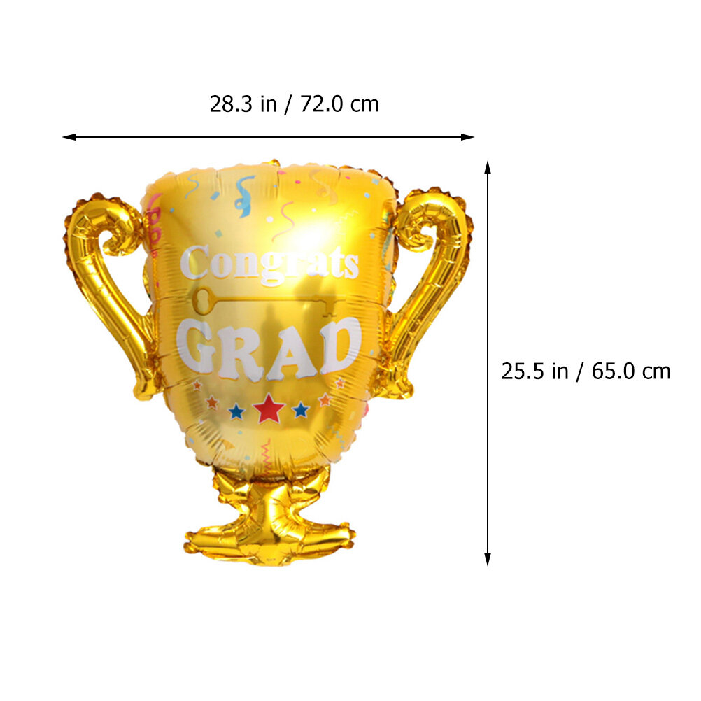 10 Штук Фестивальные Шары Золотого Цвета Для Украшения Размер 72X65CM