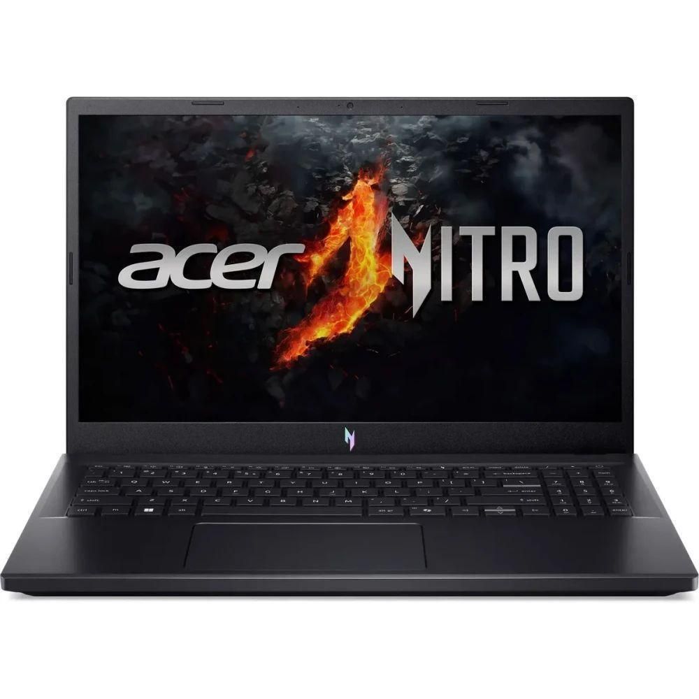 Ноутбук Acer Nitro V15 ANV15-A31-R6GF 15.6" (1920x1080) IPS, AMD Ryzen 7 170, 16GB DDR5, 512GB SSD, RTX 5060 8GB, Без ОС, black (NH. U3RER.004)