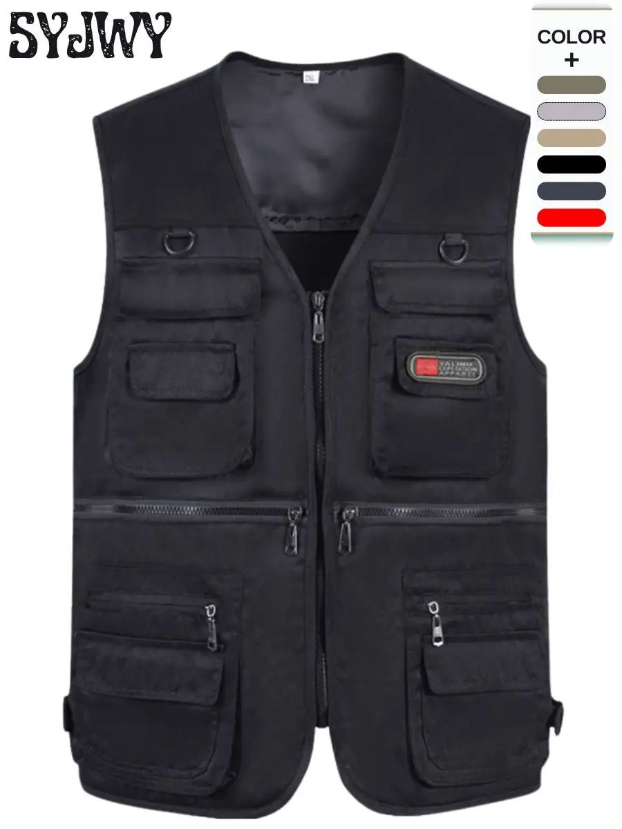 Жилет SYJWY Жилет рыболовный с карманами Fishers Vest
