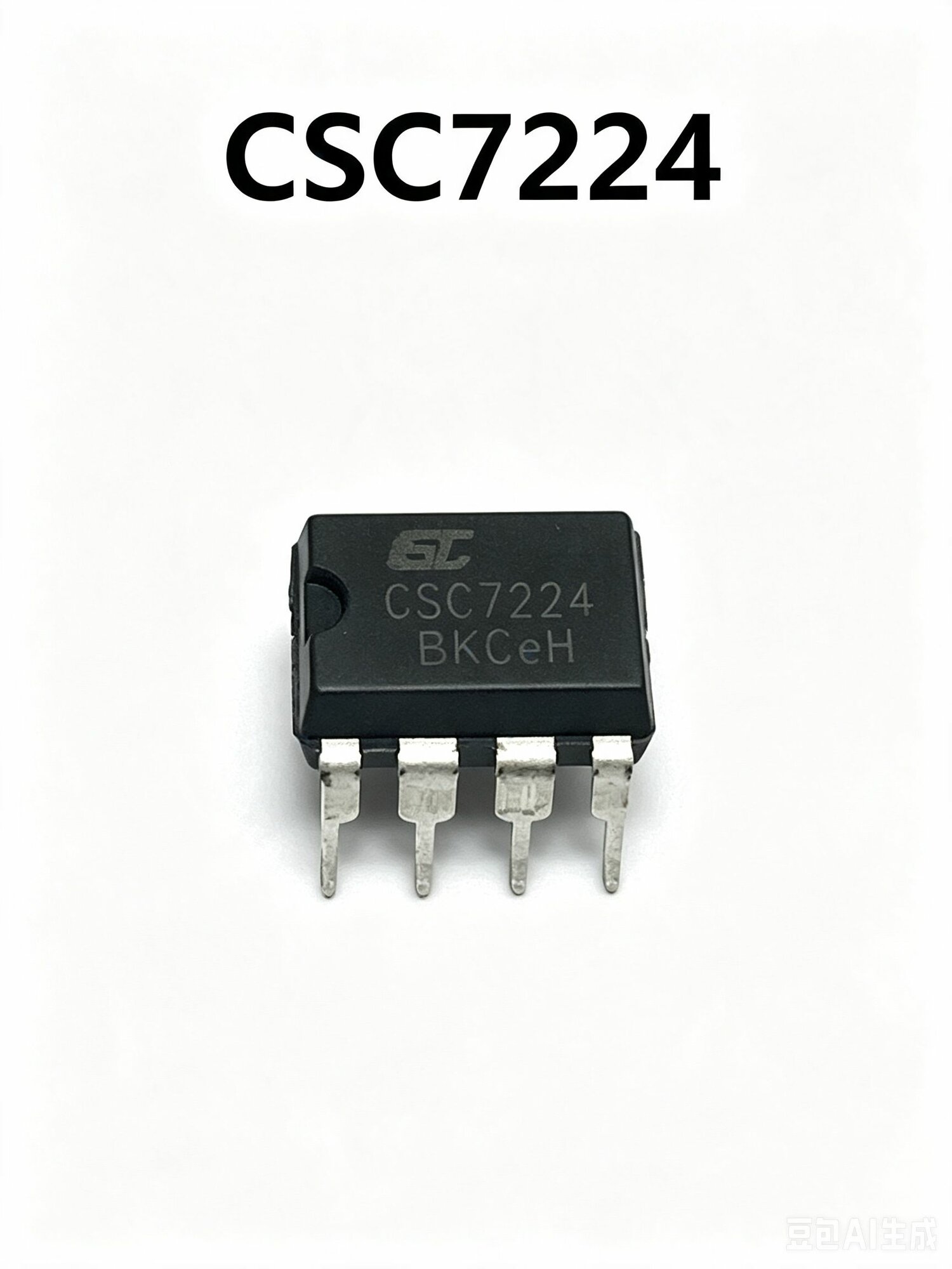 Микросхема ШИМ-контроллер CSC7224 DIP-8 токовый режим до 24Вт зарядки 12В 2А сквозной монтаж, 10 шт