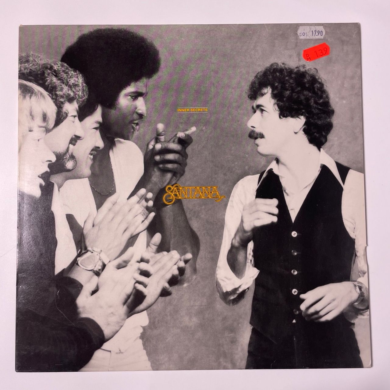 Винтажная виниловая пластинка LP Santana Inner Secrets (Нидерланды 1978)