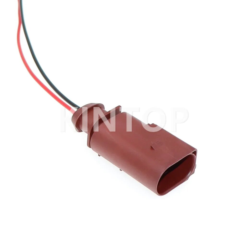 1 комплект, 2 контакта, 1717693 1717692-3 1J0 973 722 A, водонепроницаемая Male with wires