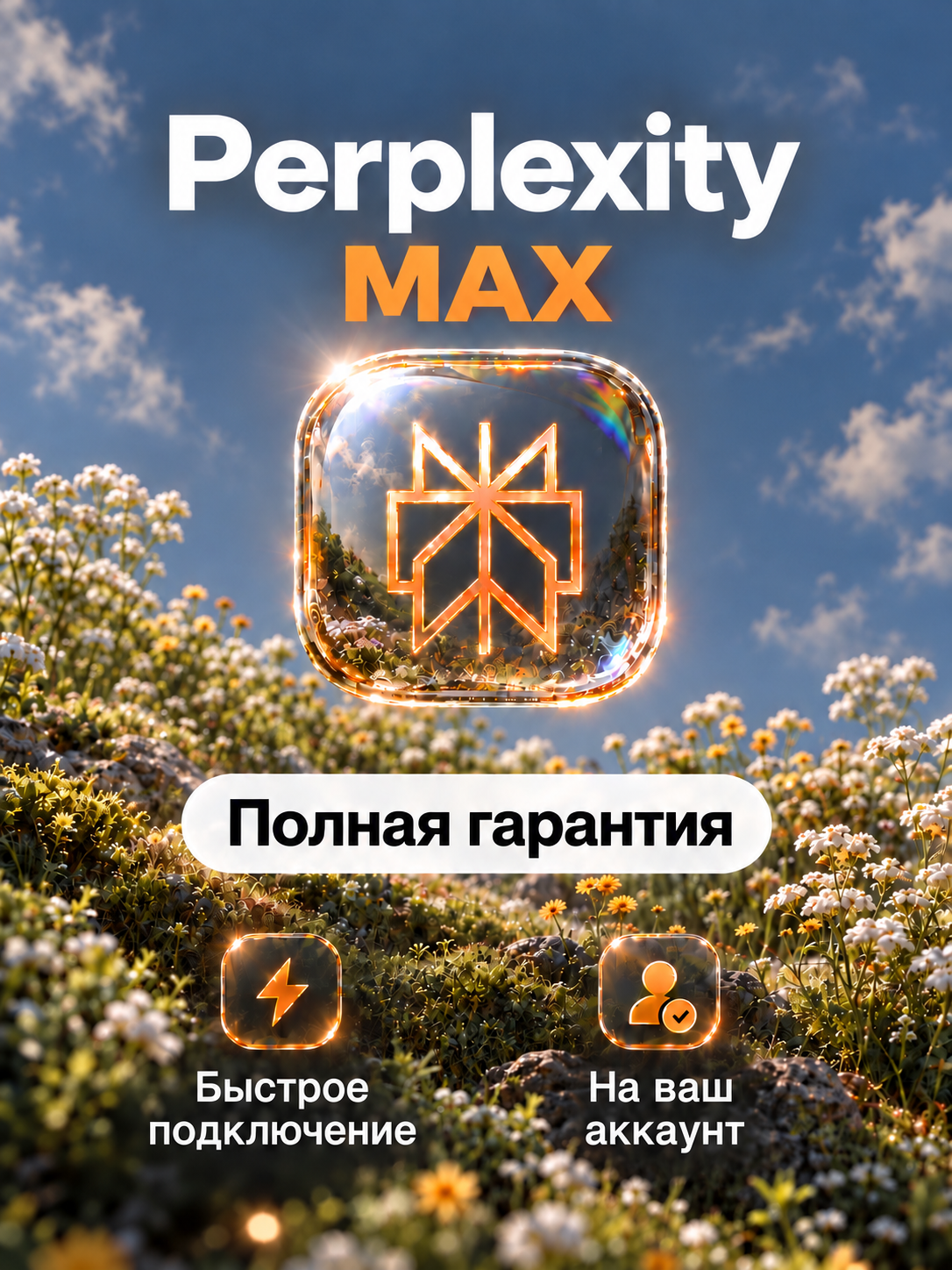 Perplexity Max без VРN- Официальная подписка на месяц! С гарантией активности.