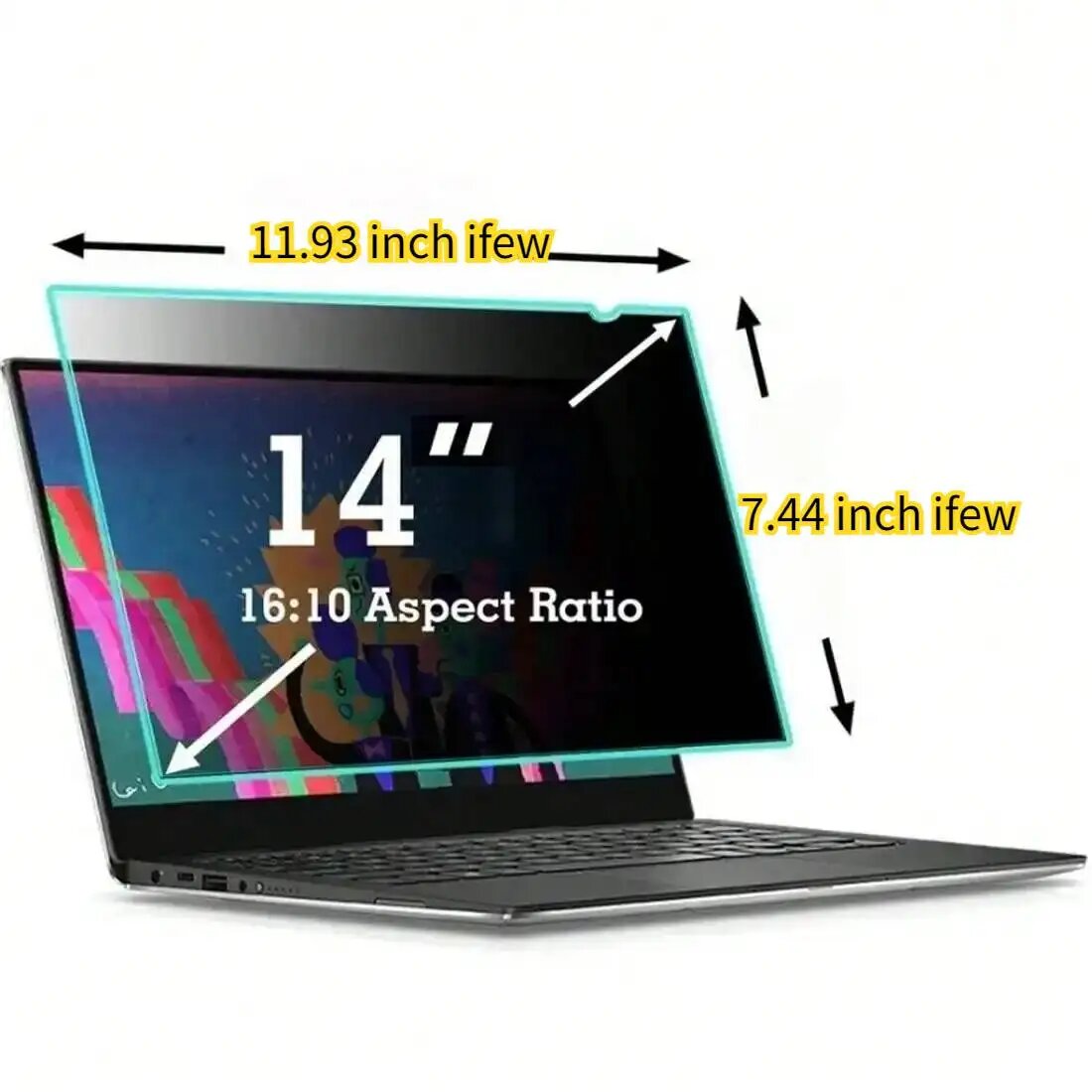 Фильтр конфиденциальности ifew 14" 11.93x7.44"