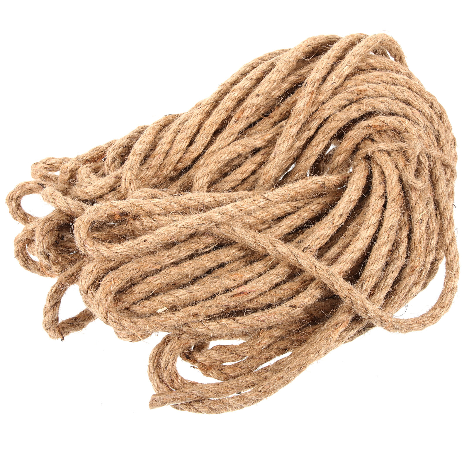 Jute Rope For Crafts And Decor 1 Roll Light Brown 2000.00X0.60X0.60Cm