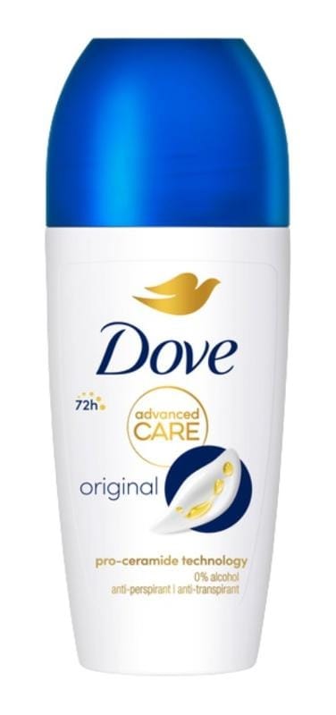 Дезодорант-антиперспирант Dove Advanced Care Original, роликовый, 50 мл