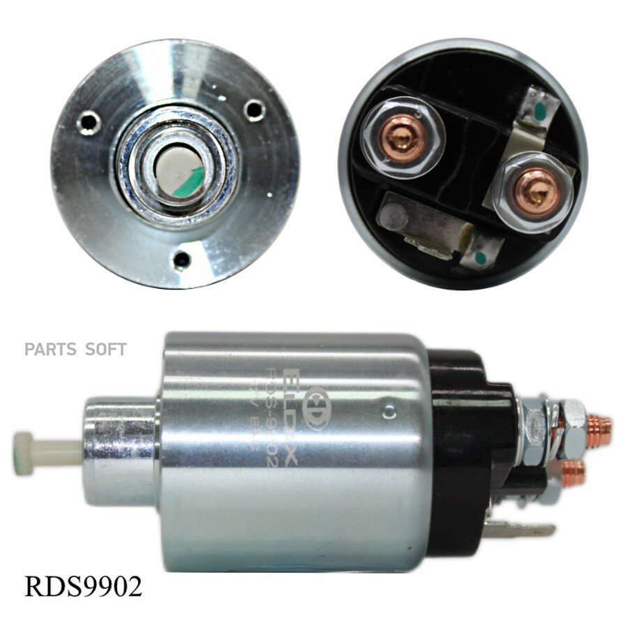 Реле стартера втягивающее двс Газель Next 13- с дв. Cummins ISF 2.8D 6MT Eldix ELDIX RDS9902 | цена за 1 шт