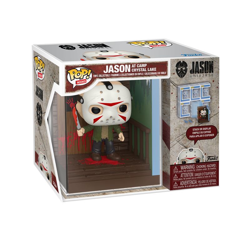 Фигурки Funko Pop Nooks - Коллекционная фигурка Jason at Camp Crystal Lake/Джейсон в лагере Кристал Лейк - Фанко 93361