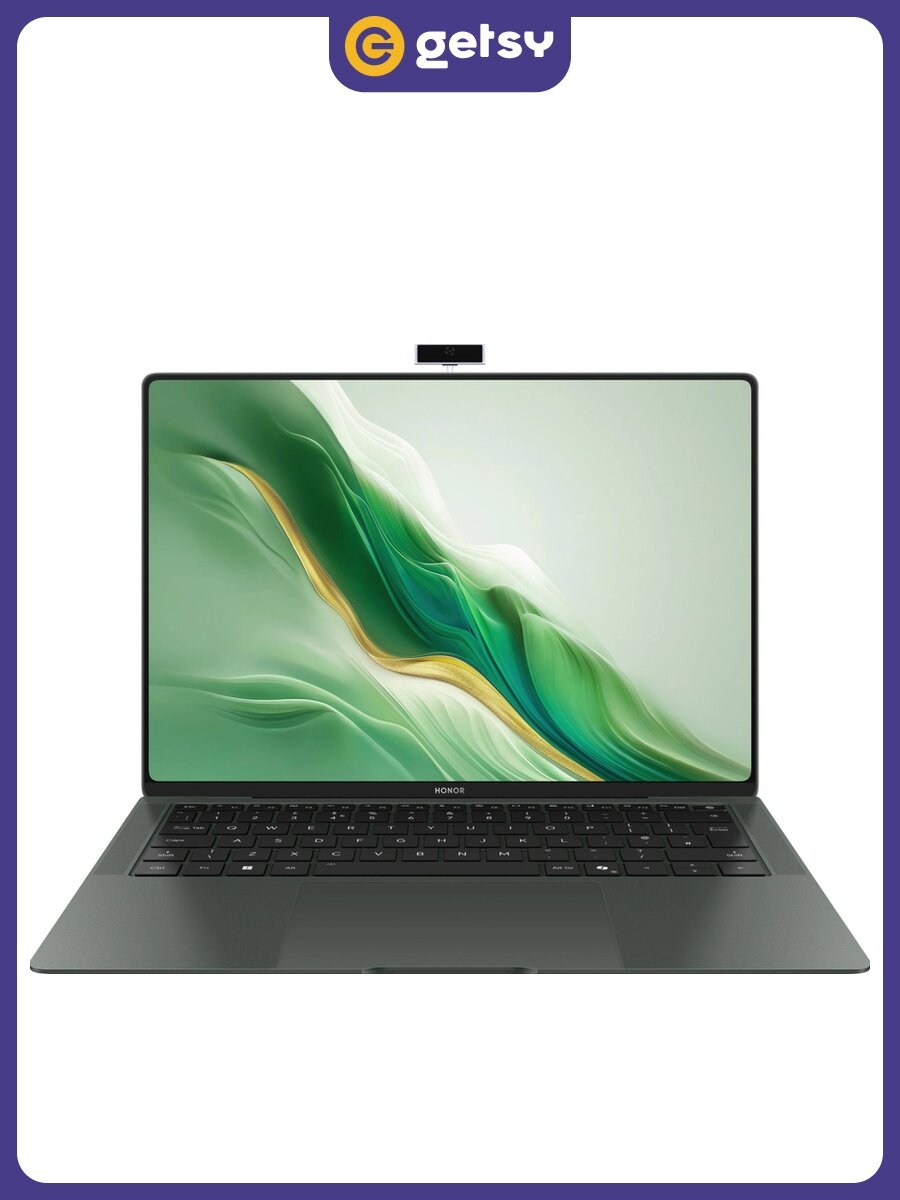 14.6" Ноутбук Honor MagicBook Art 14, OLED 3120х2080, Intel Core Ultra 5 125H, 32 Гб, SSD 1 Тб, Windows 11 Home, зеленый