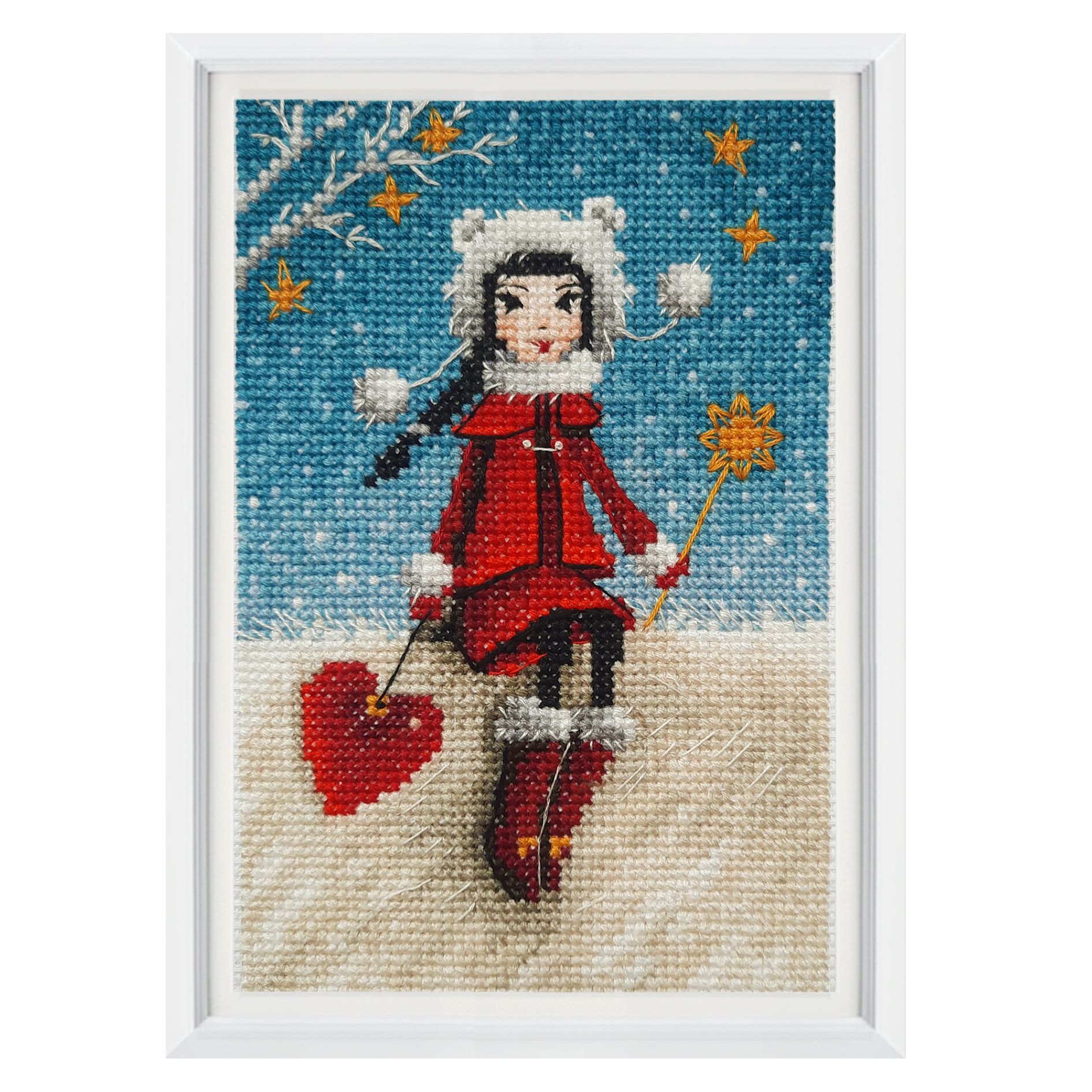 Набор для вышивания РТО "Снежность" (10 x 15 см.) / РТО C378