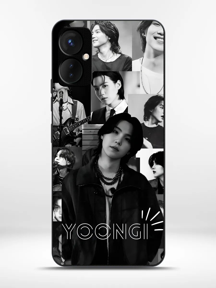 Чехол на Tecno Camon 19 Pro Min Yoongi BTS