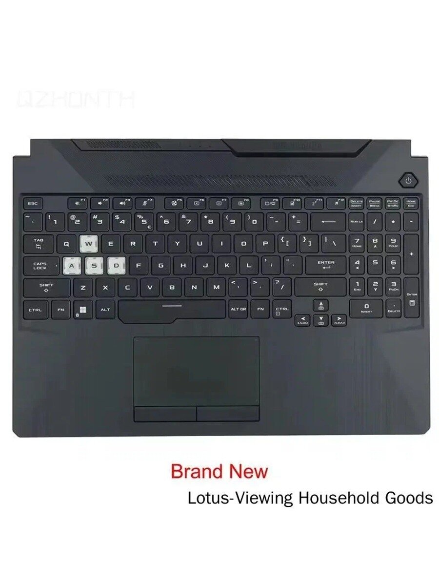 Новый ноутбук Palmrest верхний корпус с подсветкой клавиатуры 3BBKXTAJN00 для ASUS FA506 FX506 FA506U FX506U