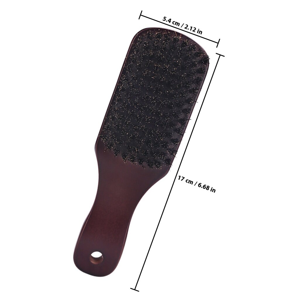 Щетка Для Бороды Из Дерева С Коричневой Ручкой 17.00X5.40X3.20Cm