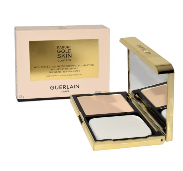 Пудра Guerlain Parure Gold Skin Control Compact, 0N, 8,7 г