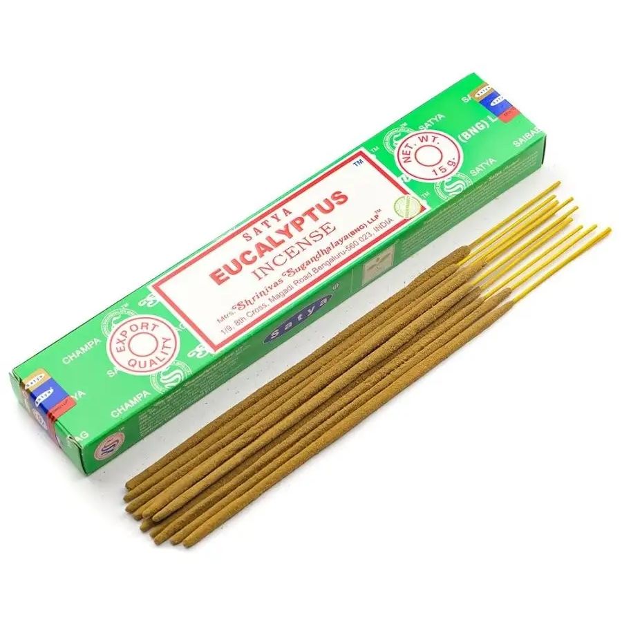 Satya Благовония / ароматические палочки для дома Эвкалипт (Eucalyptus), 15 г