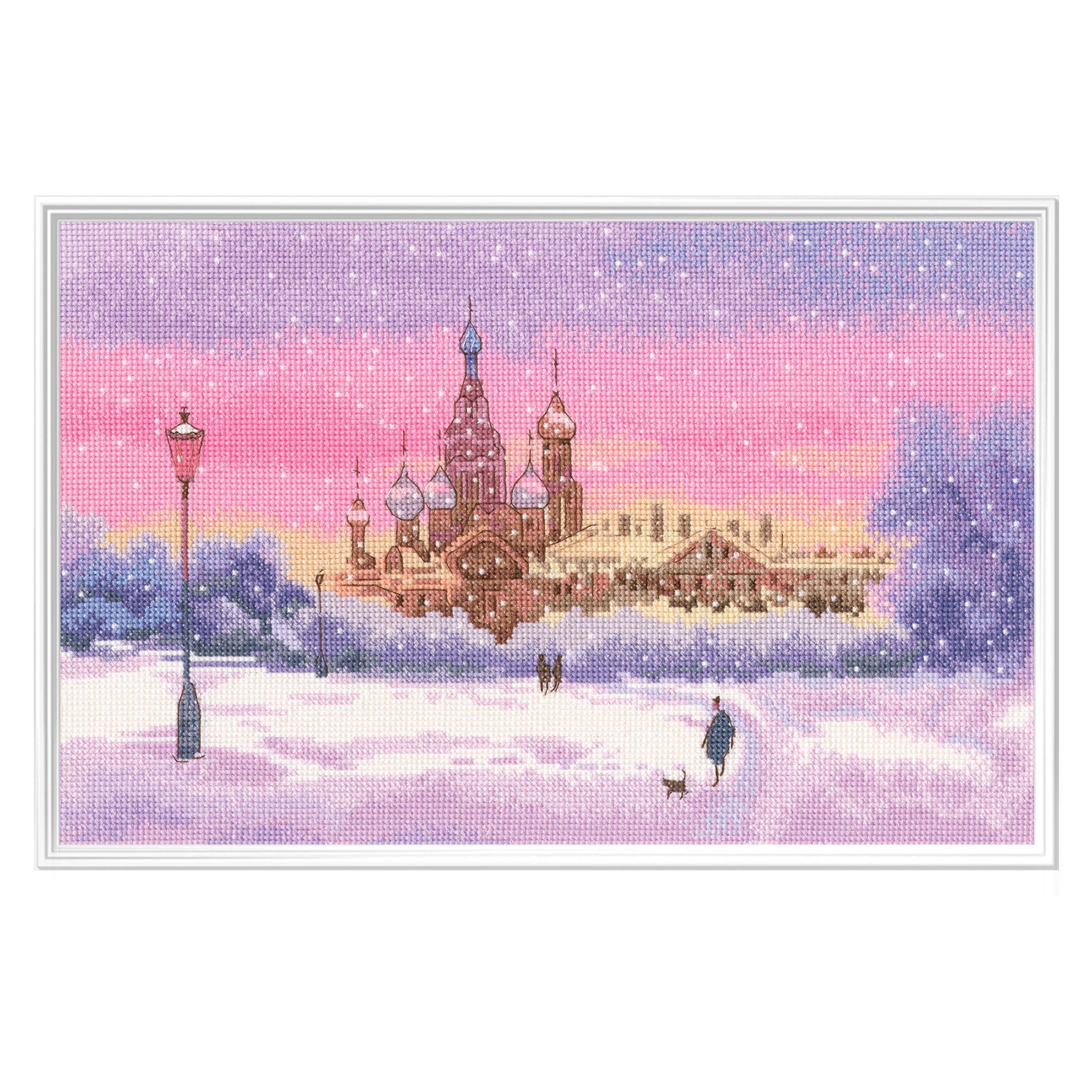 Набор для вышивания РТО "Розовые сумерки. Петербург" (32,5 x 21 см.) / РТО M1124