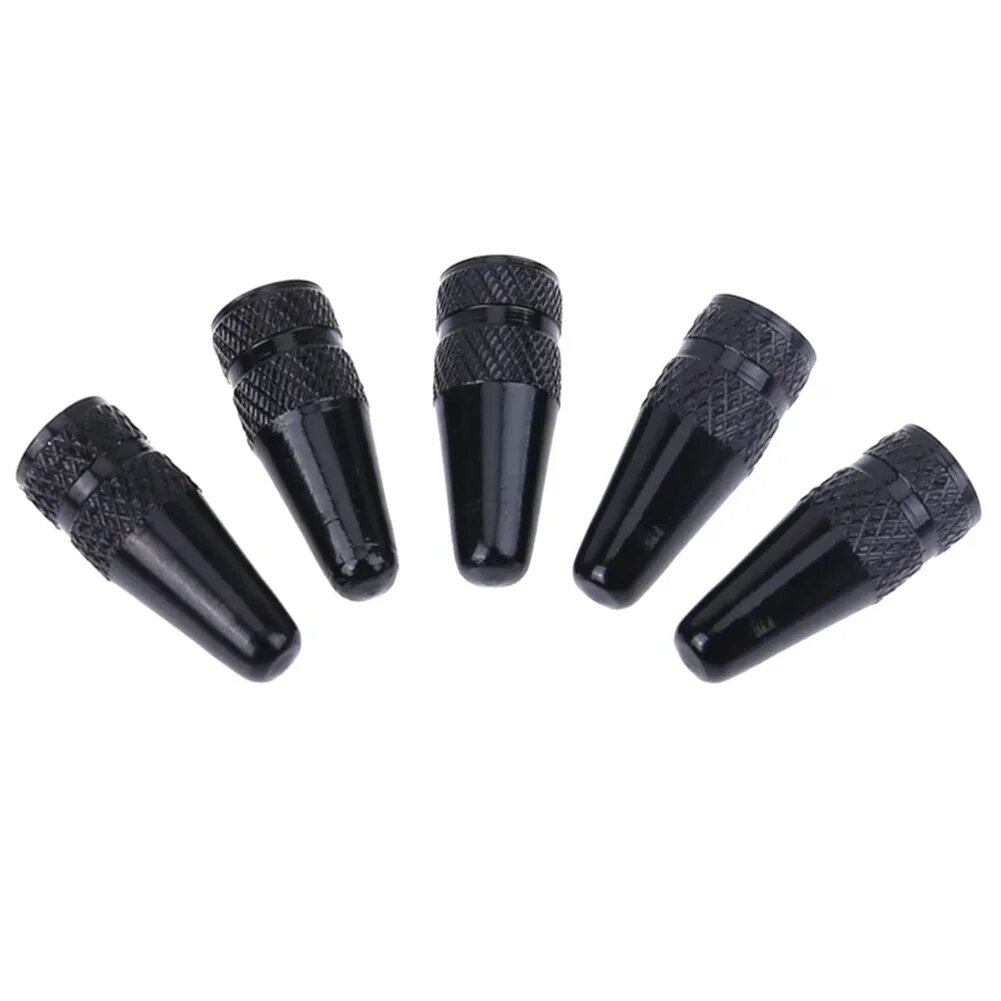 MOJOYCE Алюминиевые Колпачки Клапанов Presta для Велосипедов 5/10 шт. 5PCS Black