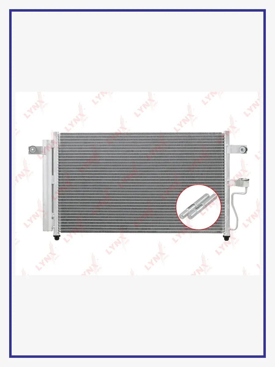 Радиатор кондиционера, арт. RC-0652