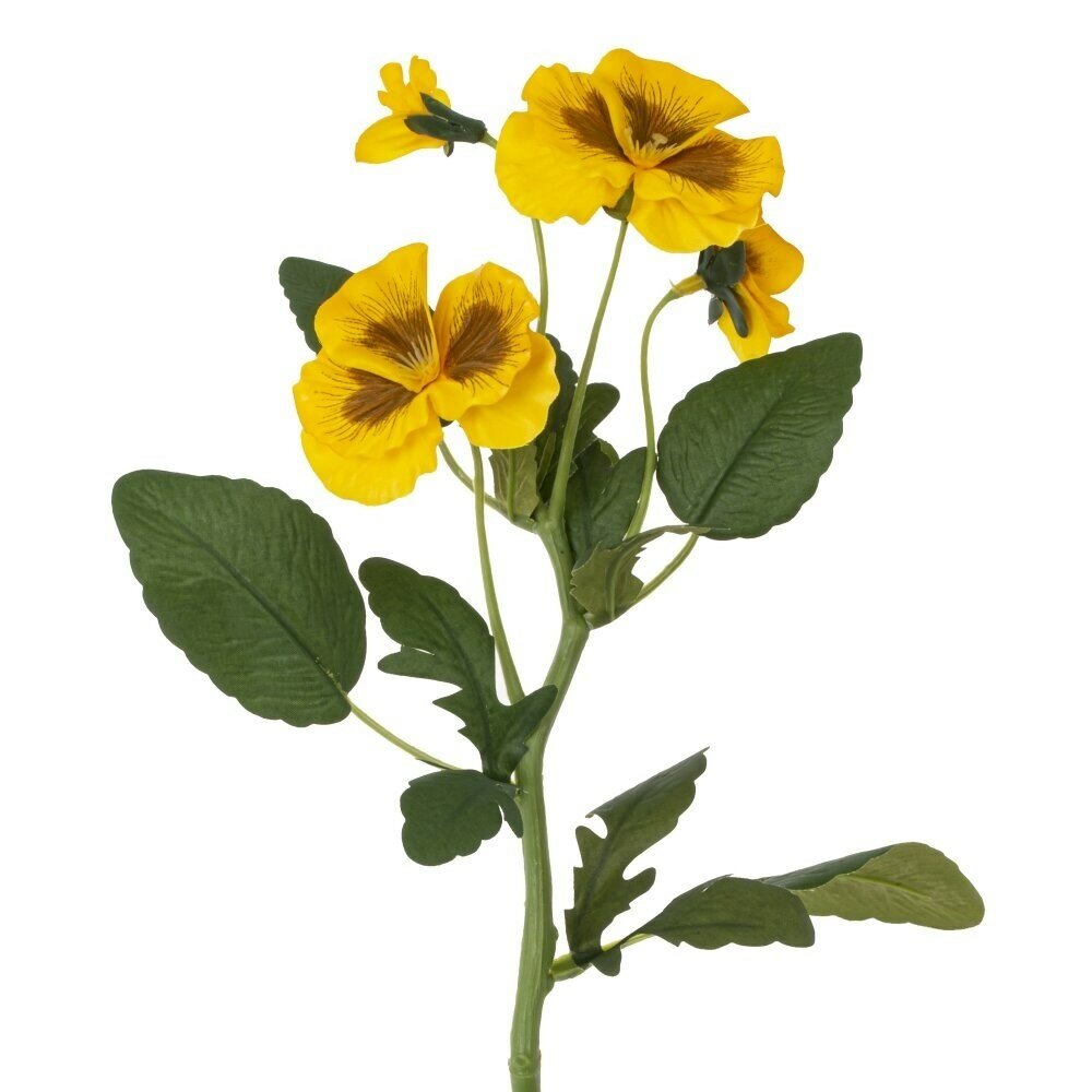 Цветок искусственный "Фиалка", L=9 W=8 H=37 см