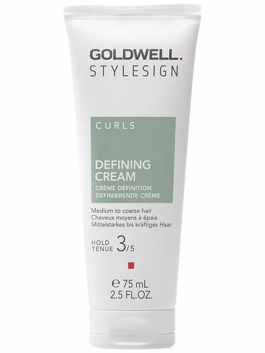 Goldwell STYLE CURLS DEFINING CREAM, Структурирующий крем для волос, 75 ml