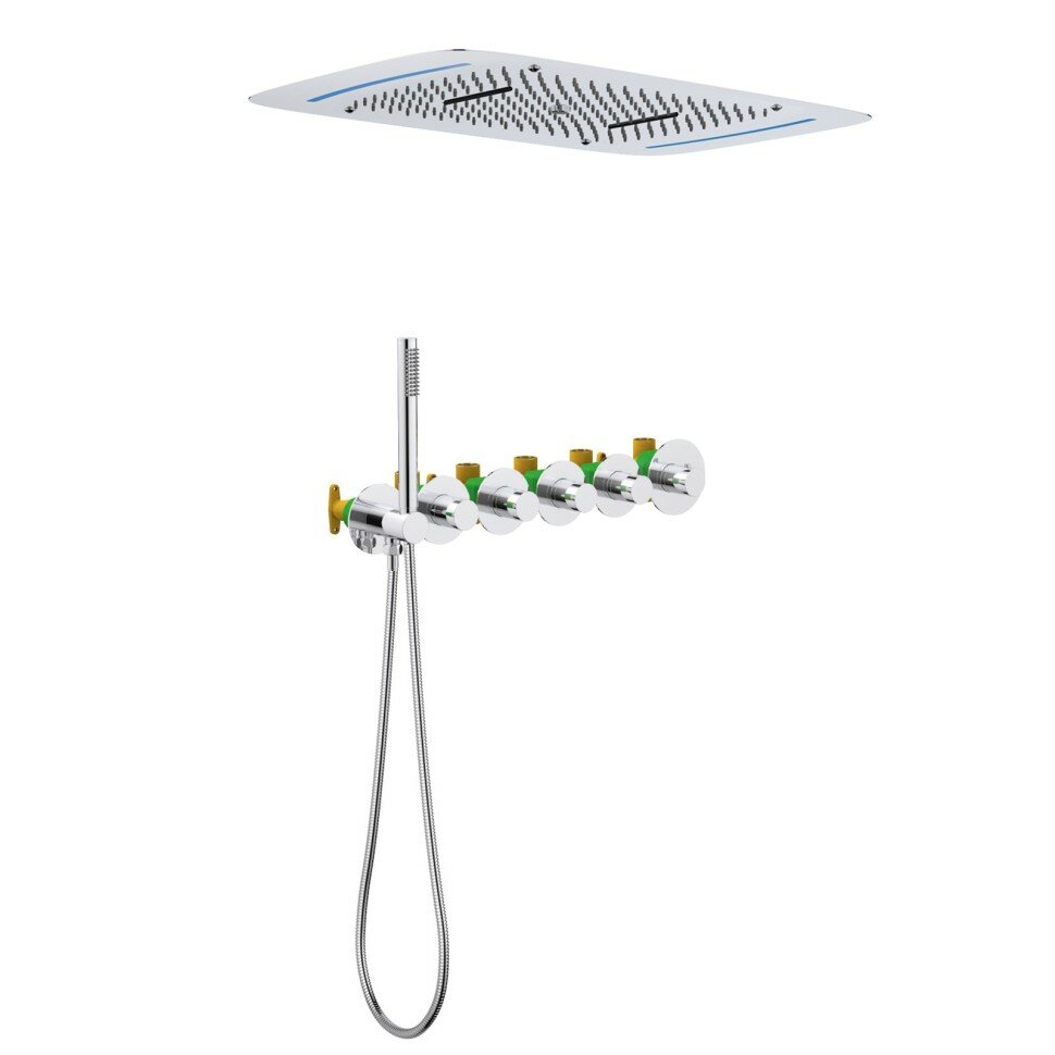 Душевая система встроенная с термостатом Timo Saona SX-2319/00SM хром