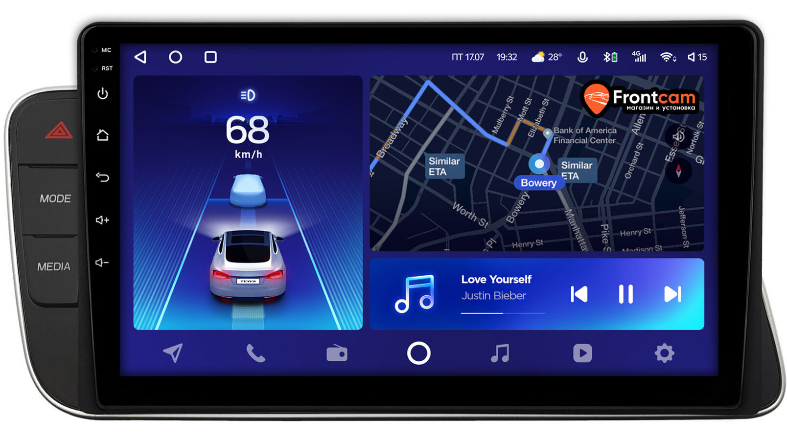 Штатная магнитола Teyes CC2 PLUS 6/128 9" RM-9-6974 Audi Q5 (8R), SQ5 (8R) 2013-2017 (авто с Audi Multimedia, с Bang & Olufsen) Android 10 (4G-SIM