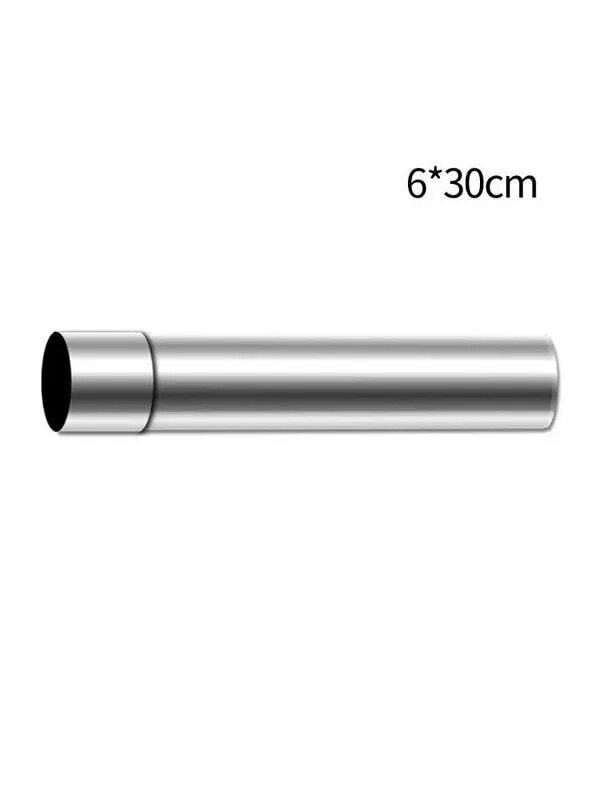Дымоход из нержавеющей стали диаметром 60 мм, длина 30/40 см, дымоходная труба прямого типа, дровяные печи, нагреватели, выхлопная , инструмент