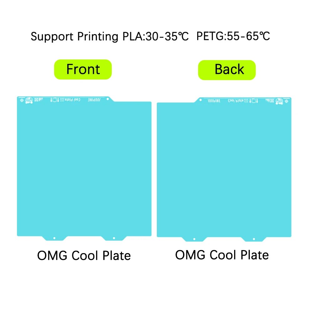 JUUPINE Тепловая пластина OMG Cool Plate для Bambu Lab A1 Mini