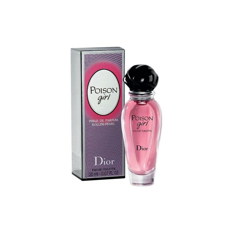 Туалетная вода Christian Dior Poison Girl Roller Pearl роллер 20 мл / Пуазон Гёрл Роллер Перл / Ядовитая девушка