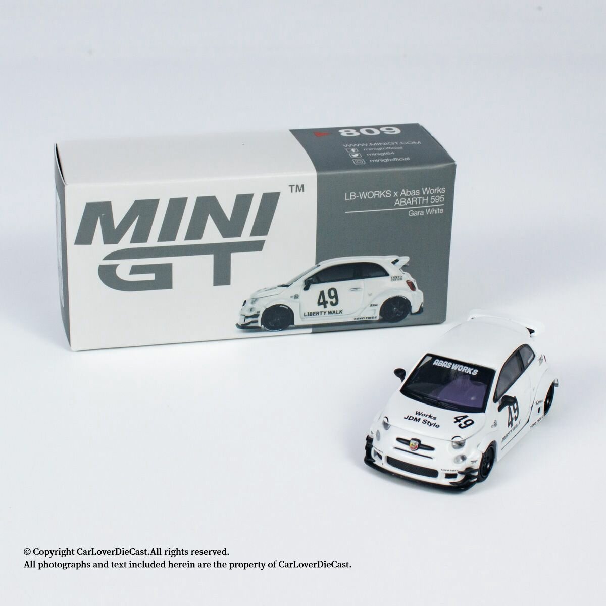 TSM-MINIGT Модель машины 1:64 литая модель игрушки(MINIGT809-Указ)