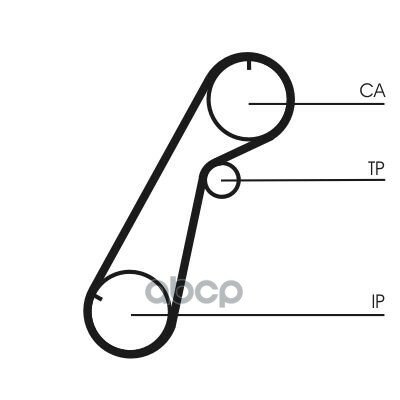 Ремень ГРМ Continental арт. CT1020