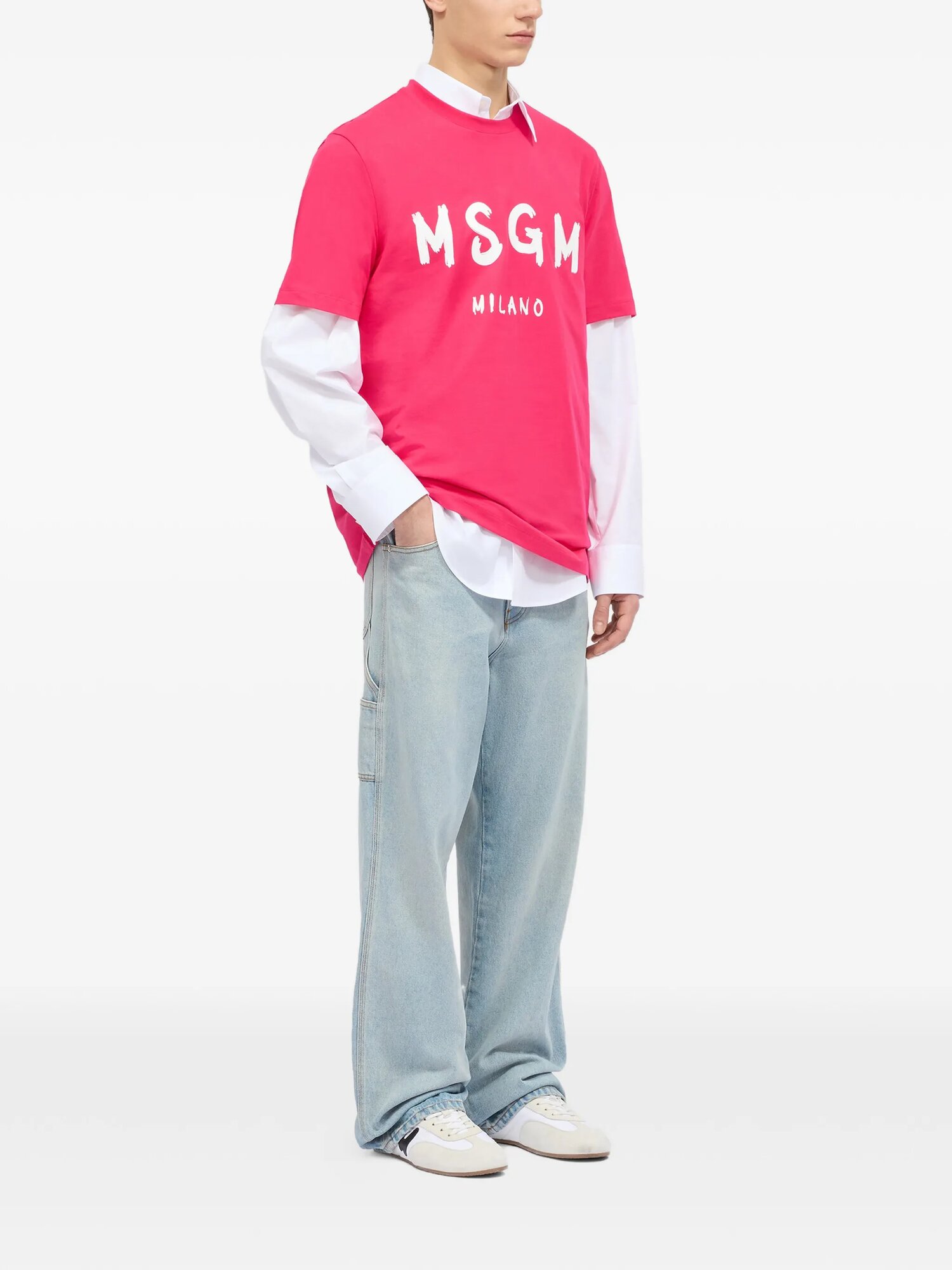 Футболка MSGM, размер 50 — фото 1