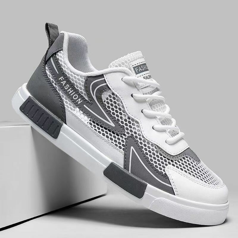JYL Мартенсы Мужчины Осень Прочная Антискользящие Кожа/929 white gray