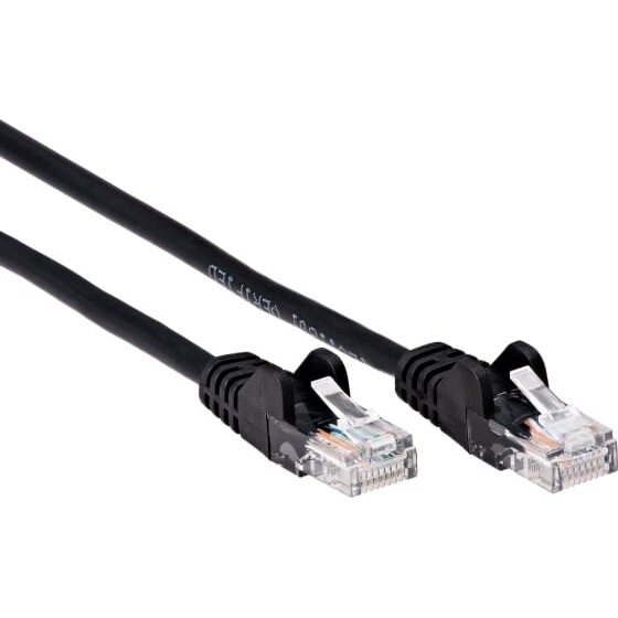 Коммутационный шнур AOpen ANP511_20M_BK Патч-корд литой UTP кат.5е 20м черный ANP 511В-ВК-20M