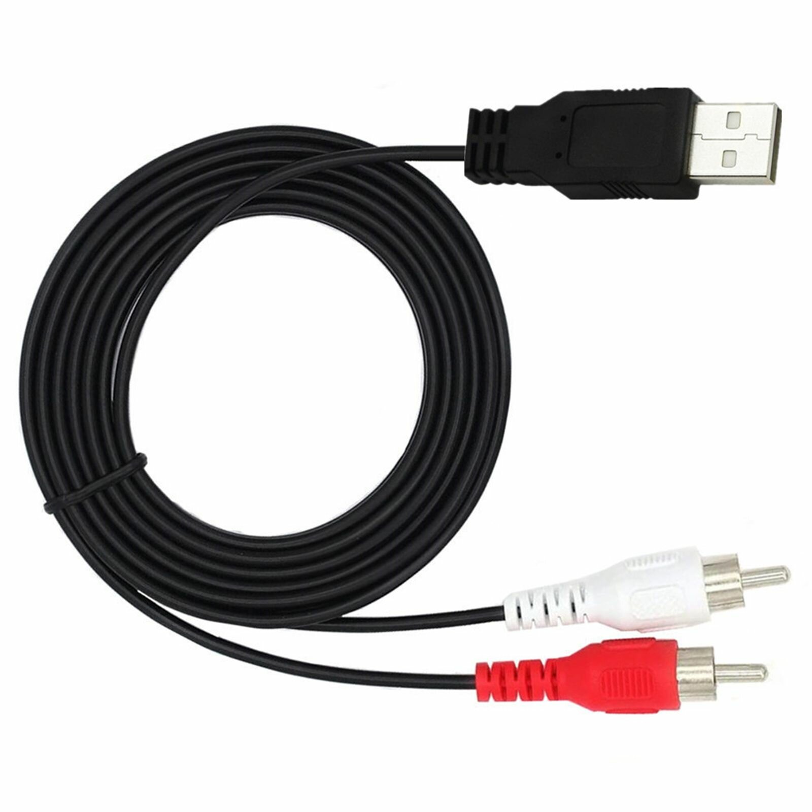 Гибкий USB-кабель со встроенным разъемом USB 2 RCA для просмотра изображений устройствх