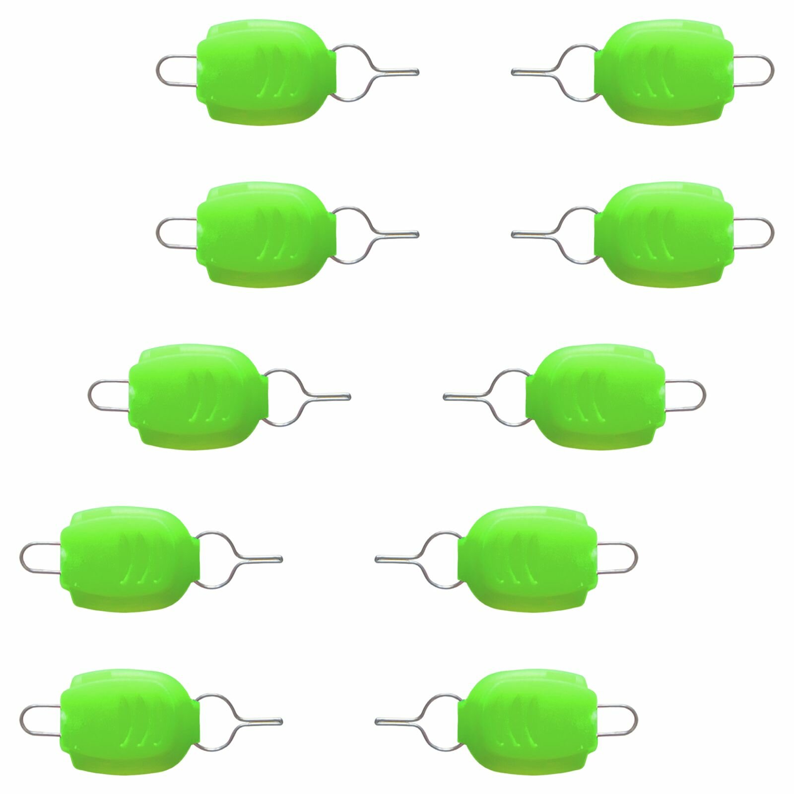 10 шт универсальные держатели лески клипсы для катушки