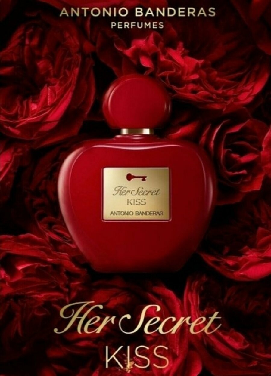 Туалетная вода женская Antonio Banderas Her Secret Kiss 1,5мл (edT - eau de Toilette)