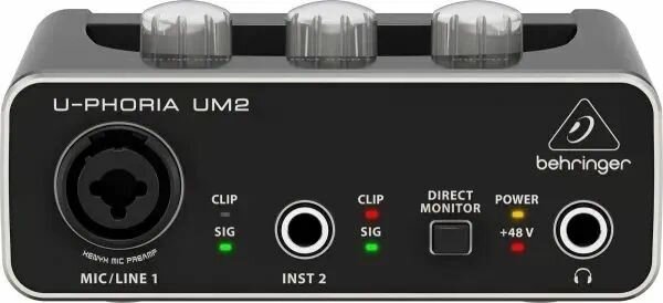 BEHRINGER UM2 внешний интерфейс USB