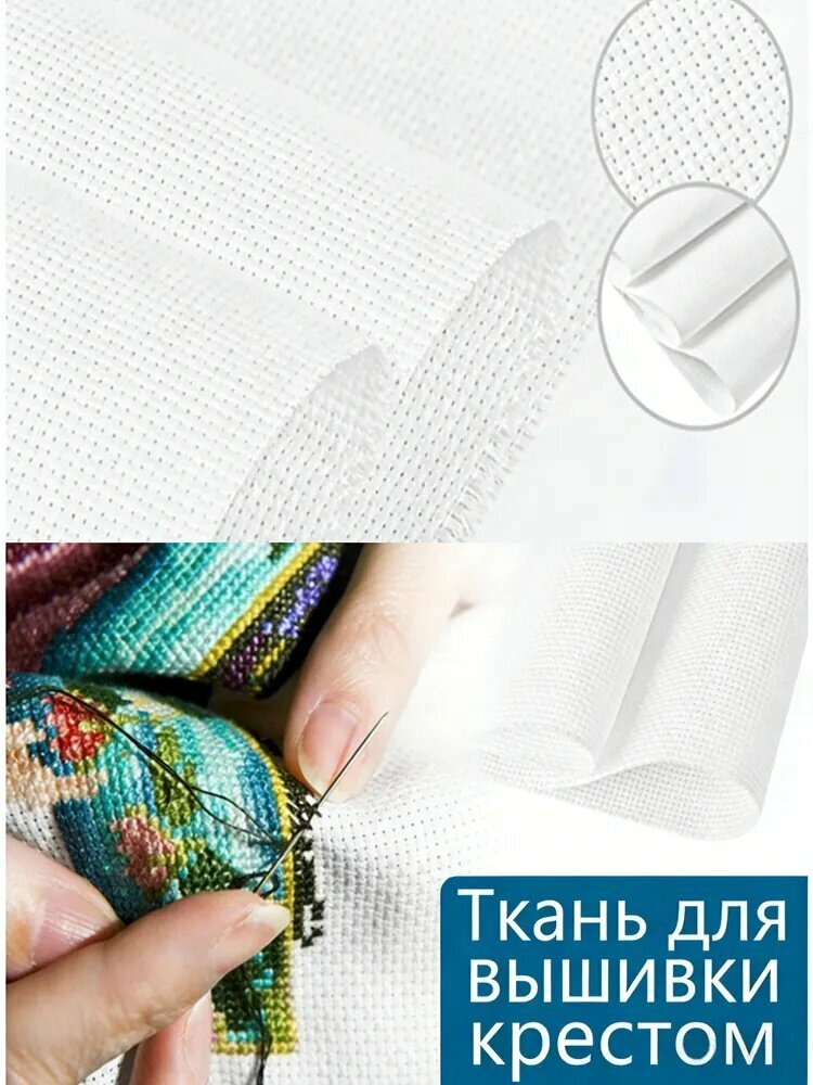 Набор для вышивания девочка с капюшоном — фото 1