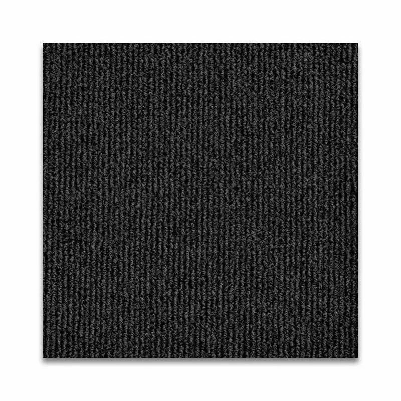 Квадратный ковер 60см х 60 см* 10 штук/3.6 квадратных метра/чёрное