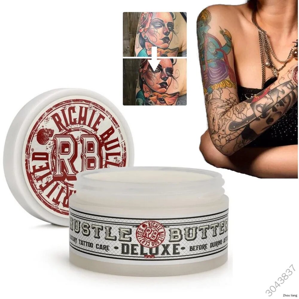 Hustle Butter Deluxe Вазелин для тату 150г - Уход за татуировками, люксовое средство