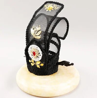 Мужская корона для волос Hanfu Черный, Black