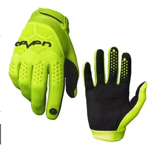 Husqvarna 2025 7-цветные перчатки темно-синие Зеленый, М, зеленый