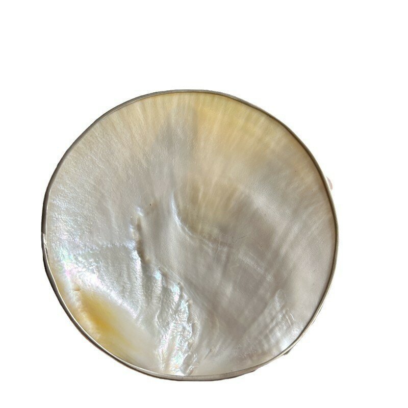 Раковина, морское гребешок, раковина, изделия из морских гребешков, тарелка ручной работы с инкрустацией из желтого морского гребешка, блюдо для икры, тарелка для соусов в ресторане.