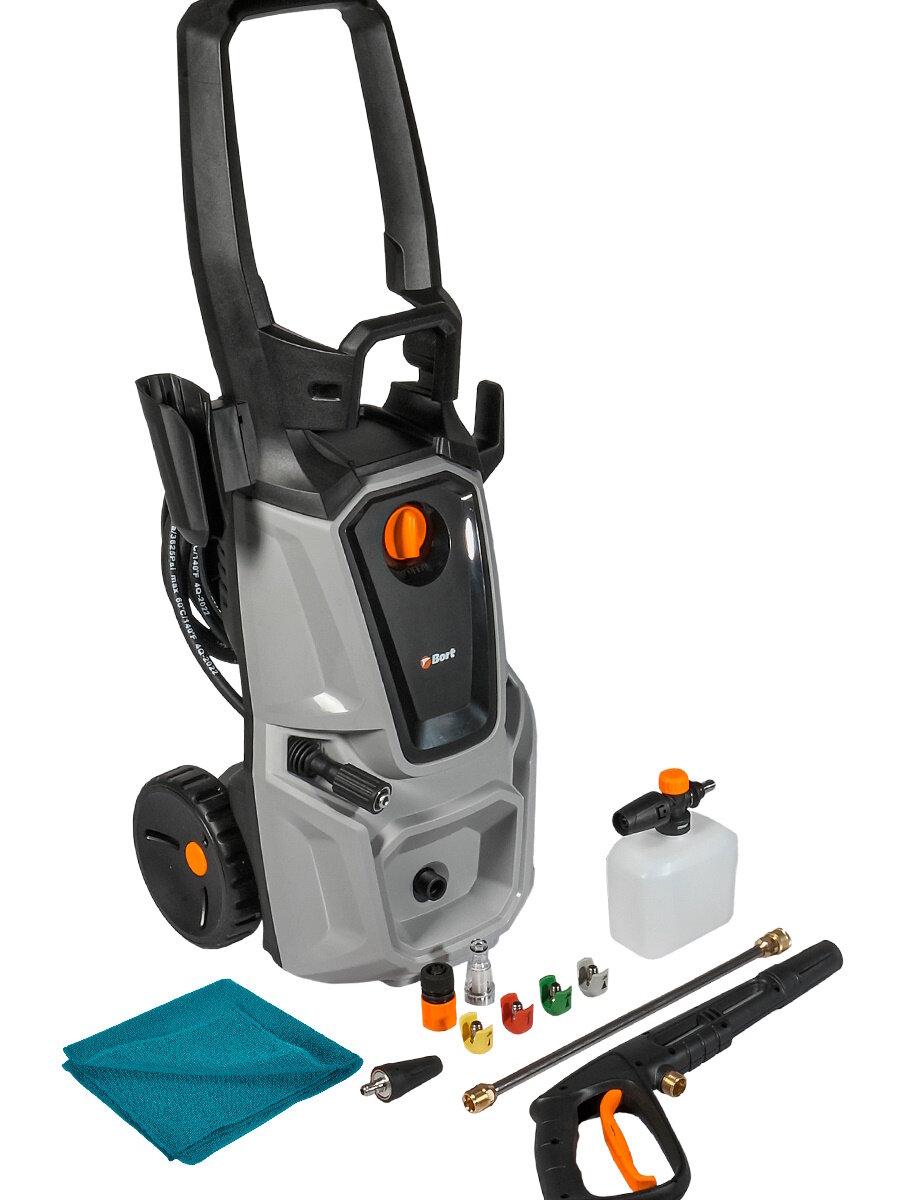 Мойка высокого давления Bort KEX-2700-R 2.5 кВт, 480 л/ч, 190 бар