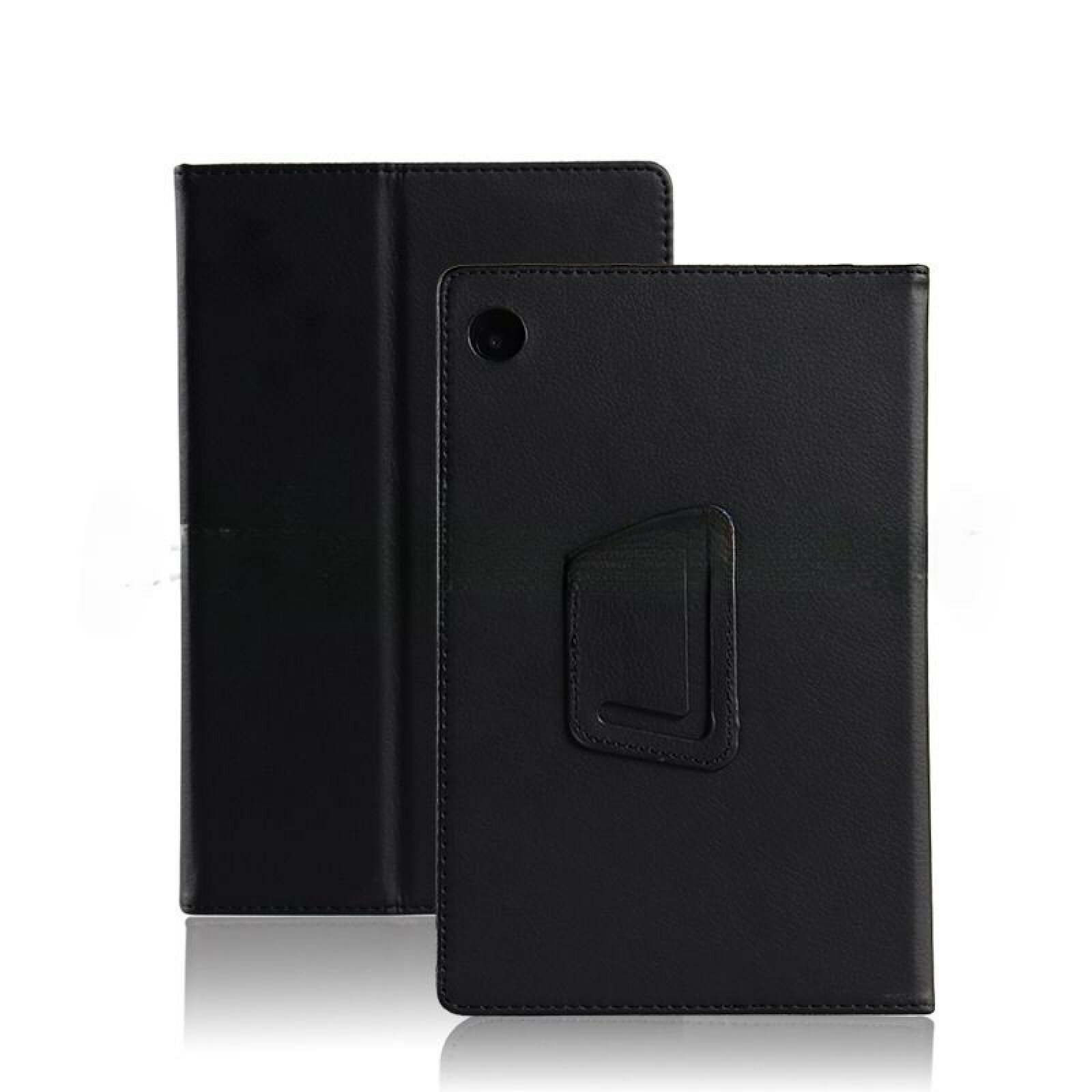 Защитный чехол MyPads для планшета TCL TAB 8 4G 9132X/9132G, черный, искусственная кожа