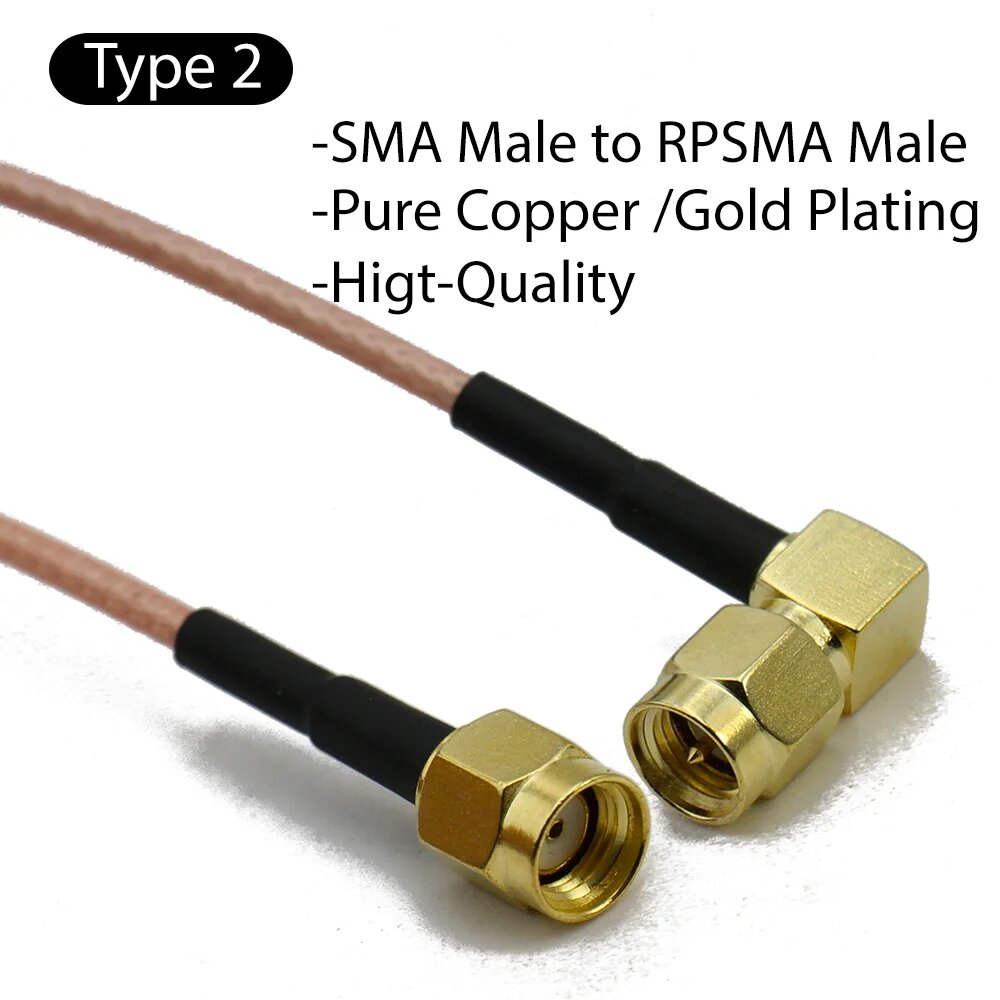 RG316 SMA к SMA «папа» «мама» Прямой прямоугольный удлинитель антенны RF Pigtail Кабель-адаптер для WIFI 3G 4G GSM антенны