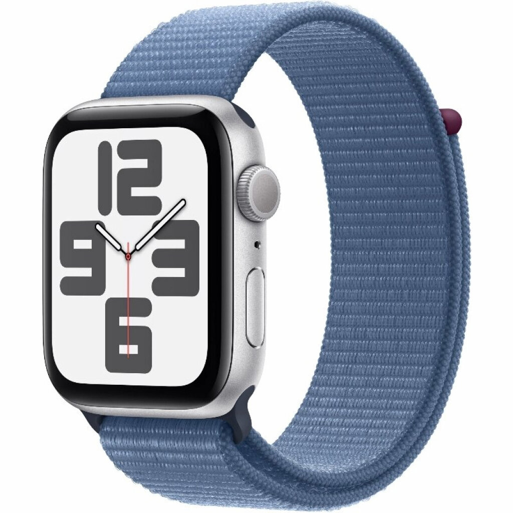 Часы Apple Watch Series SE 2023 40mm Silver Aluminium Case with Winter Blue Sport Loop