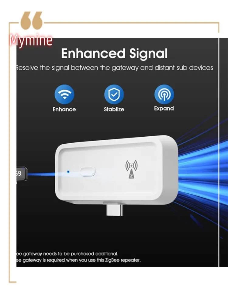 (I P O C) Усилитель Сигнала PA Повторителя Tuya ZigBee Типа C