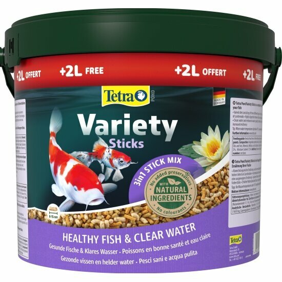Корм для прудовых рыб Tetra Pond Variety Sticks 12л